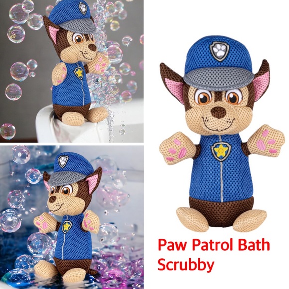 Paw Patrol | Bath, Skin & Hair | Paw Patrol Chase Bath Scrubby | Poshmark